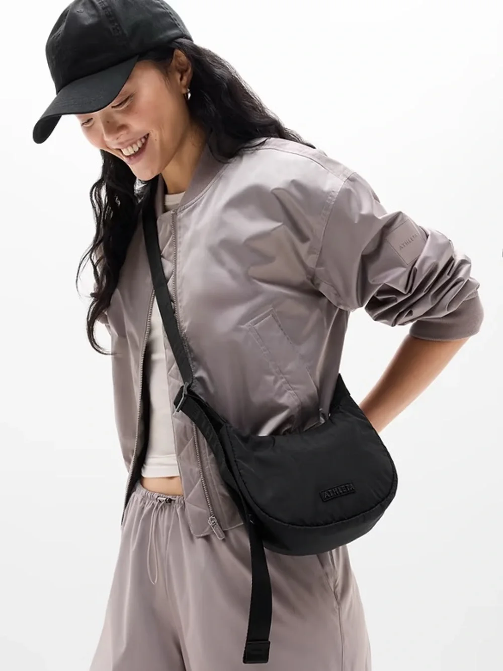 Athleta | Bags | Arhleta All About Mini Crescent Bag | Poshmark